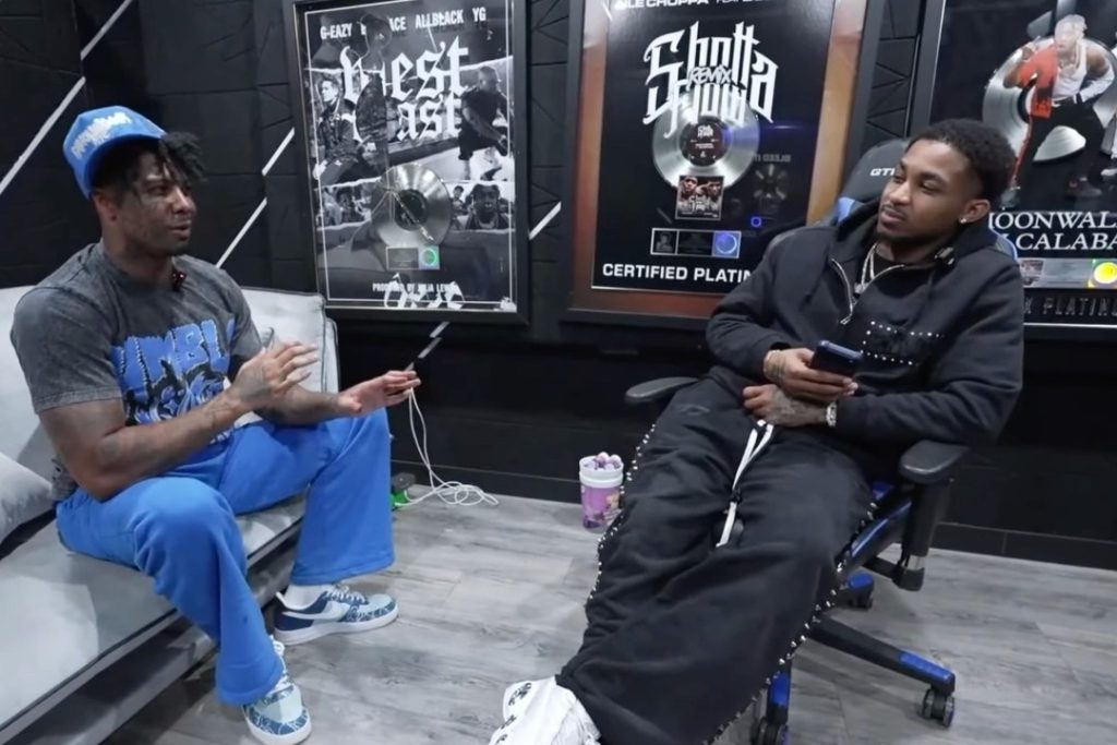 Blueface’s First Day Out Stream Was as Chaotic as You’d Expect – Loud Radio